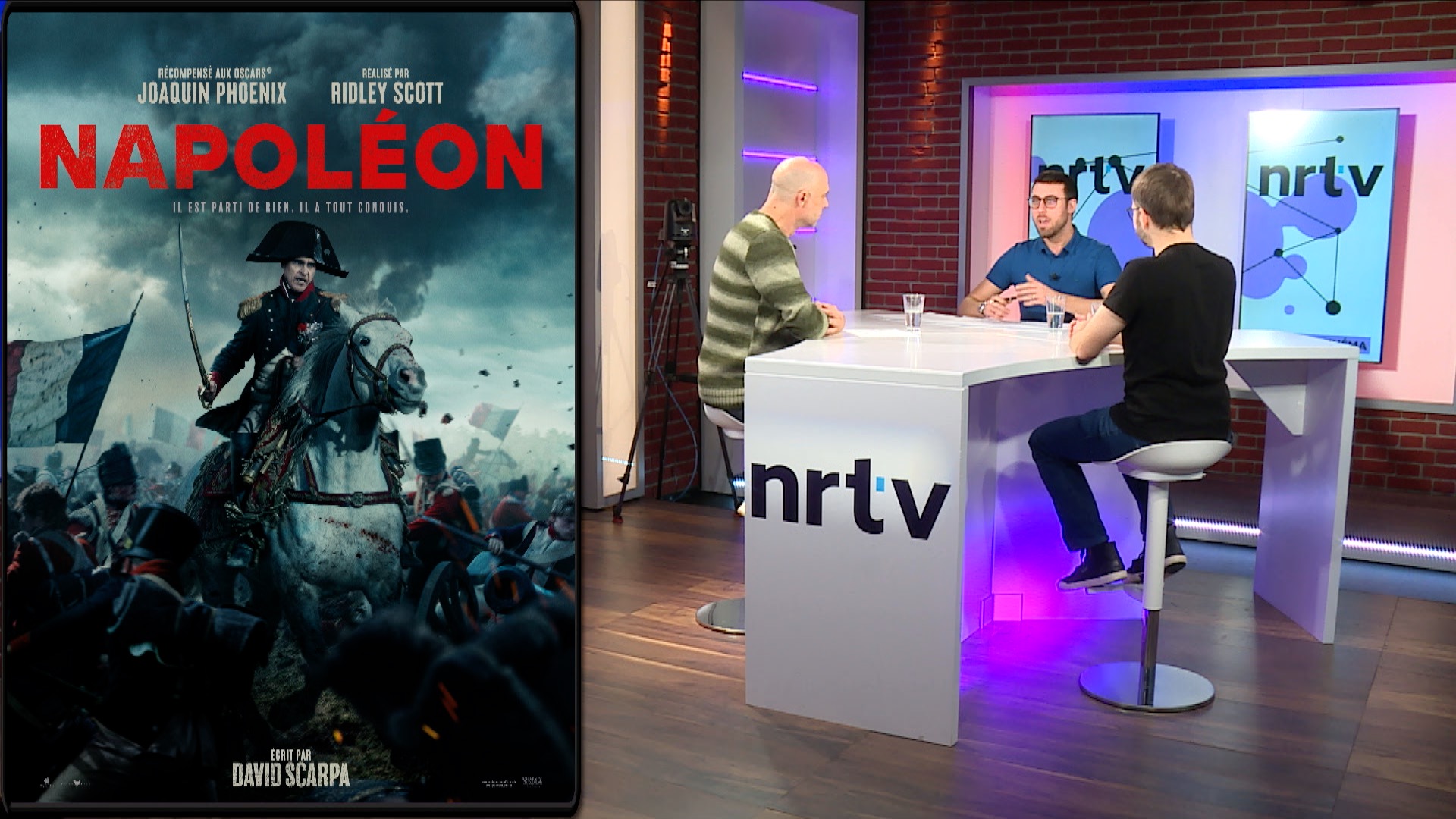 🎞 “Napoleon”, “Wish” et “Perfect Days” 🎬 - Nyon Region Télévision | NRTV